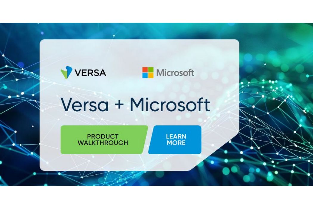 Versa Secure SD-WAN + Microsoft Entra Internet Access = umfassende SASE ...